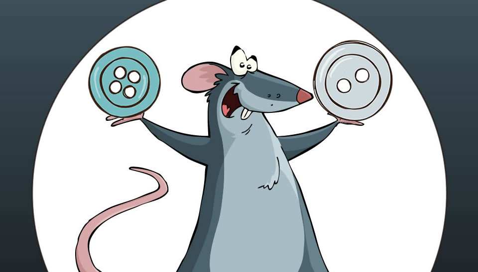 Cuento: El ratón que cosía botones | Bosque de Fantasías