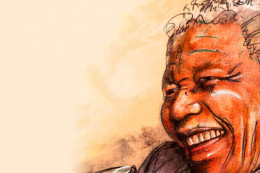 BIOGRAFÍAS CORTAS ® Nelson Mandela : Político sudafricano