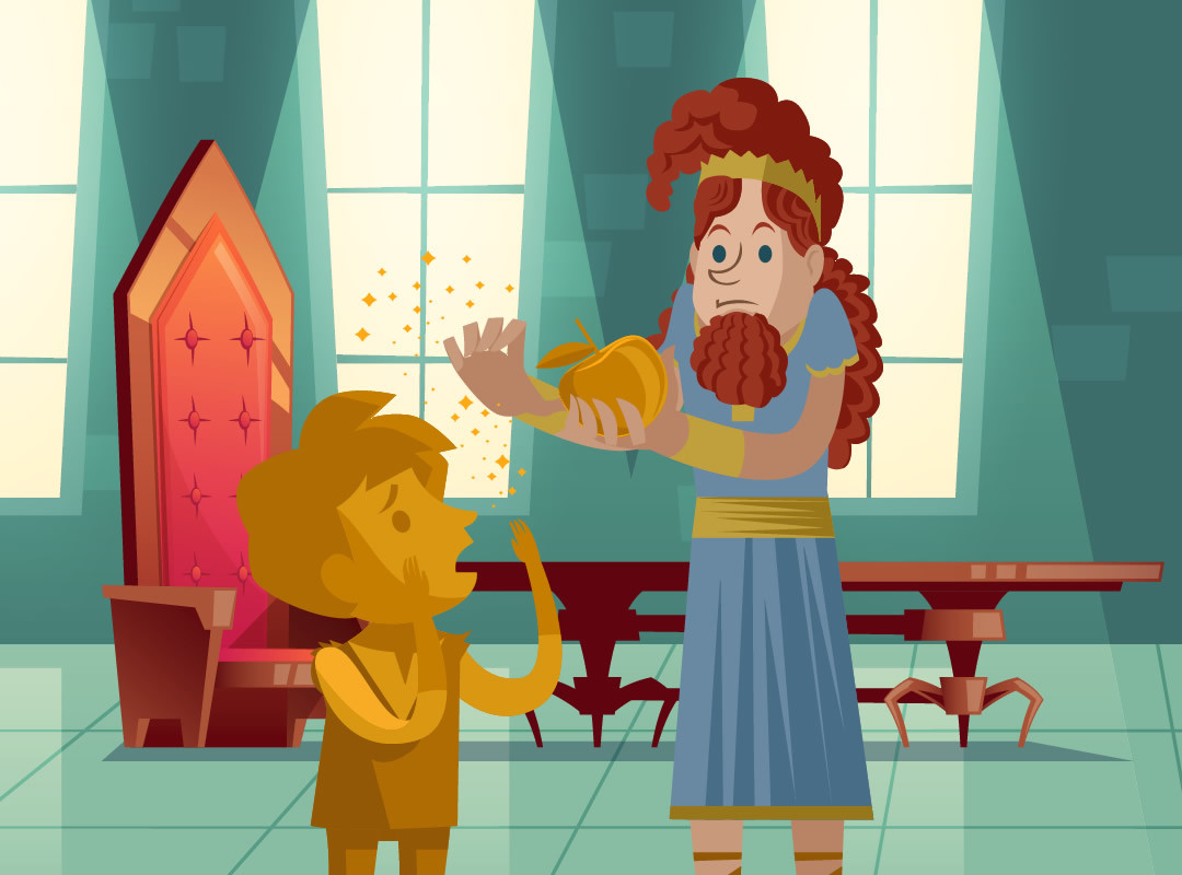 EL ORO DEL REY MIDAS | Historias y mitología para niños