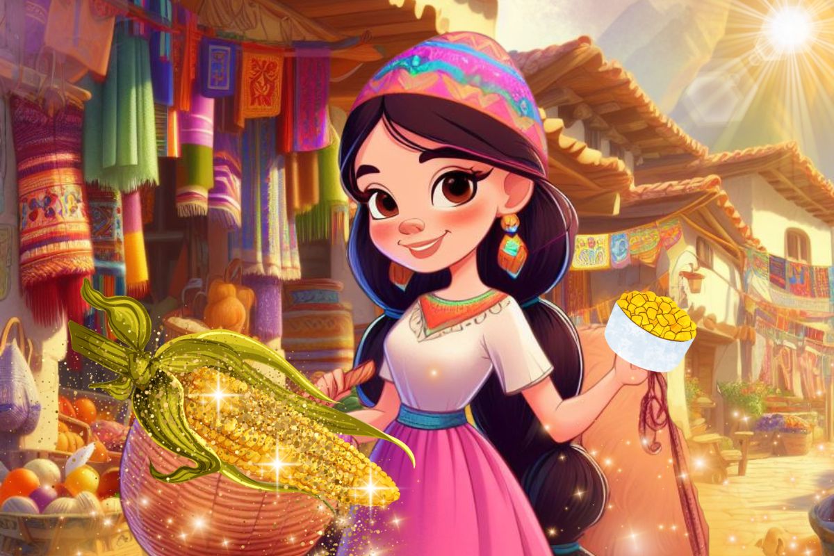 LEYENDA CORTA: La mazorca de oro (originaria de Perú)