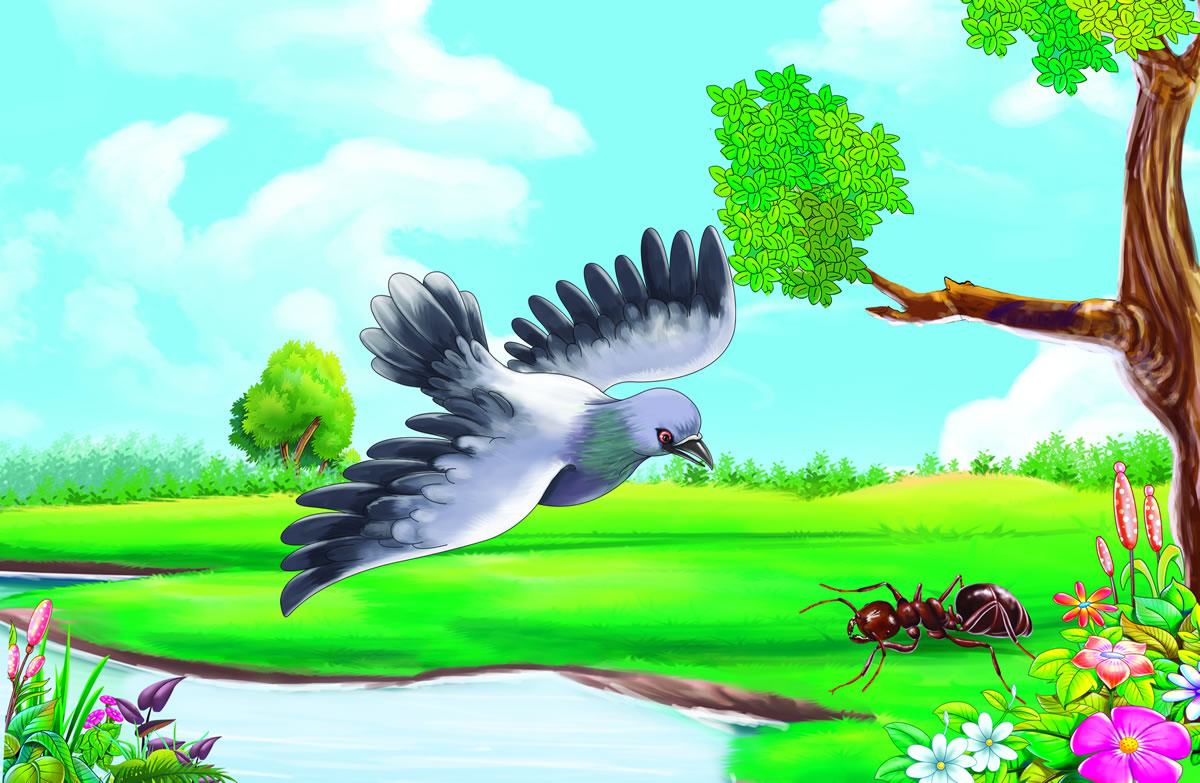 La Fábula De La Paloma Y La Hormiga Sale Online | www.katutekno.com