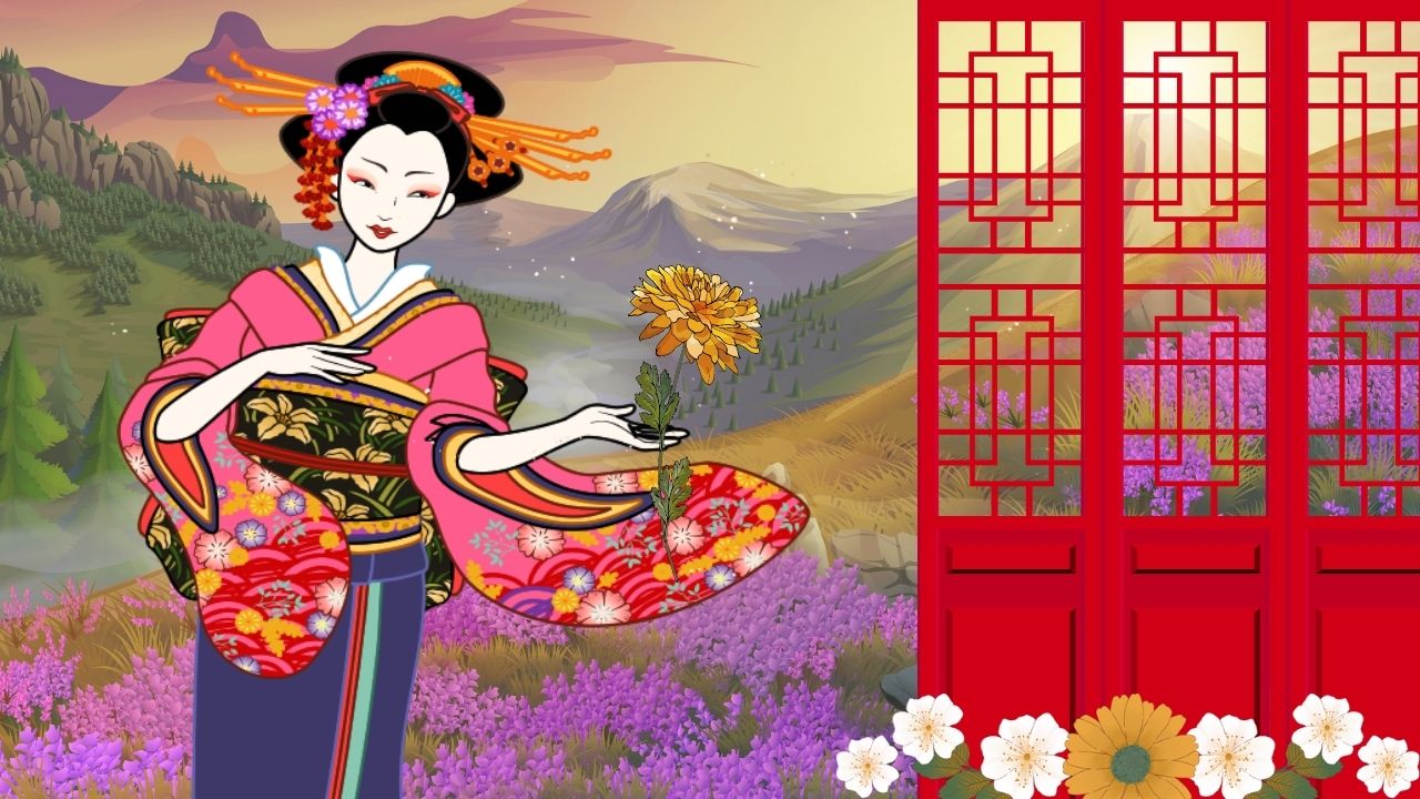 LEYENDA JAPONESA: Los crisantemos amarillos