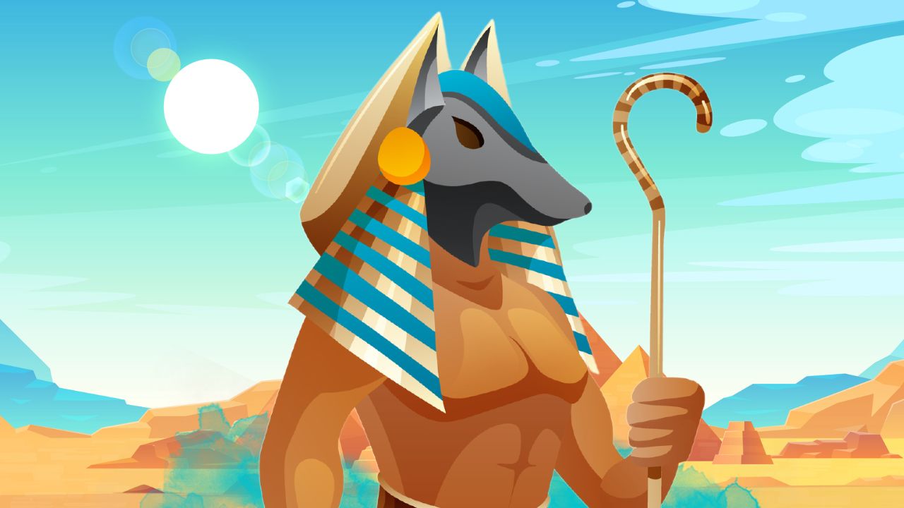 El dios Anubis : Características, historia y mitología para niños