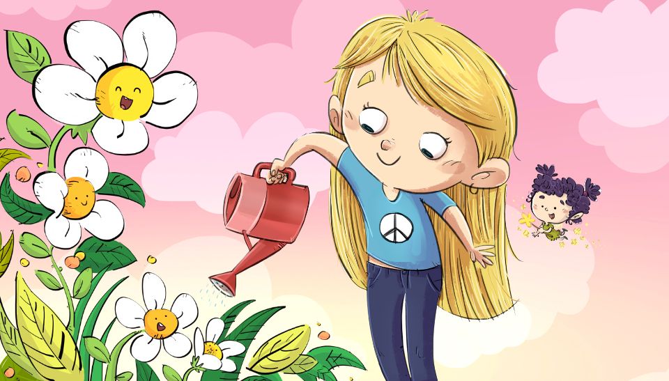 CUENTO DE FANTASÍA: Matilde y las flores mágicas
