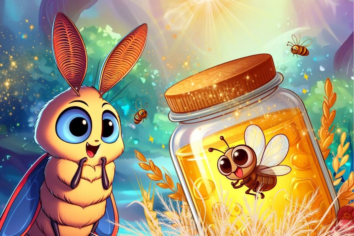 Fábula corta para niños: La mosca y la polilla | Bosque de Fantasías